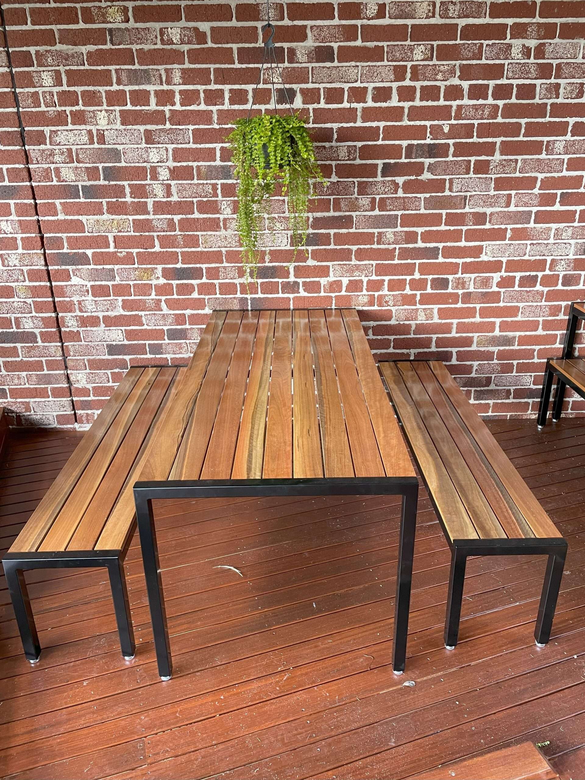 Outdoor Beer Garden Dining Set | Big Event Picnic Tables